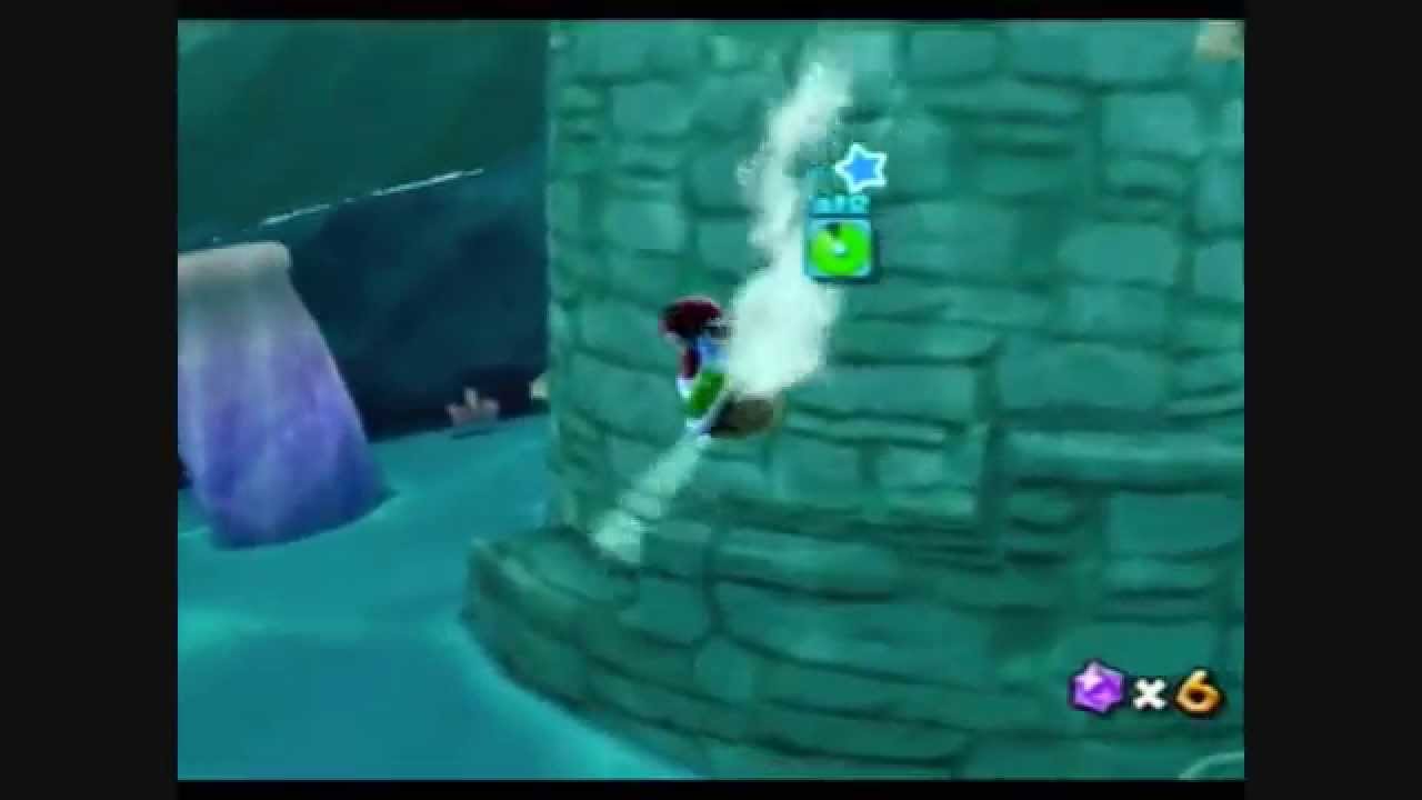 Super Mario Galaxy 2 - Cosmic Cove Galaxy - Green Star 1 - YouTube