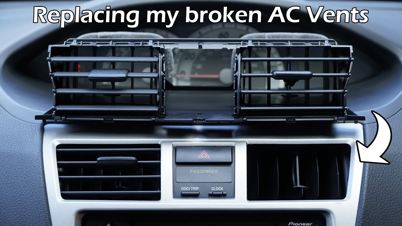 Replacing my broken AC Vents - YouTube