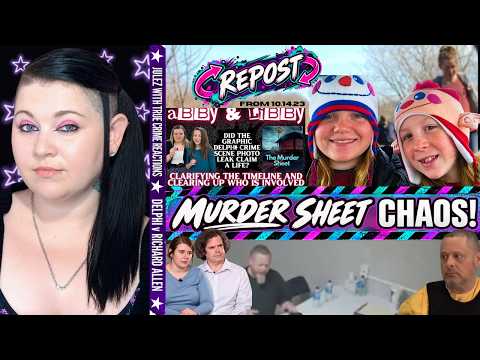 👉REPOST | CRIME SCENE PHOTO LEAK! The Murder Sheet Podcast: The Timeline of Events & Who Is Involved