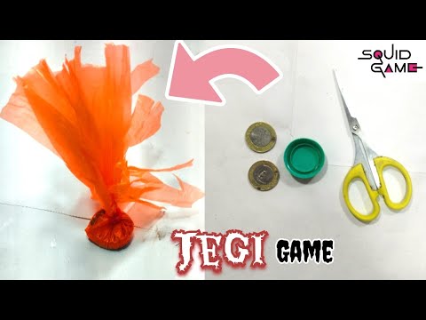 how to make jegi from squid game 🐙 DIY jegi ( EASY) | Degi chagi' is a ...