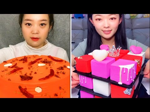 Asmr Cake Eating Show | Mukbang Compilation Kwai - Enjoy Mukbangs #49