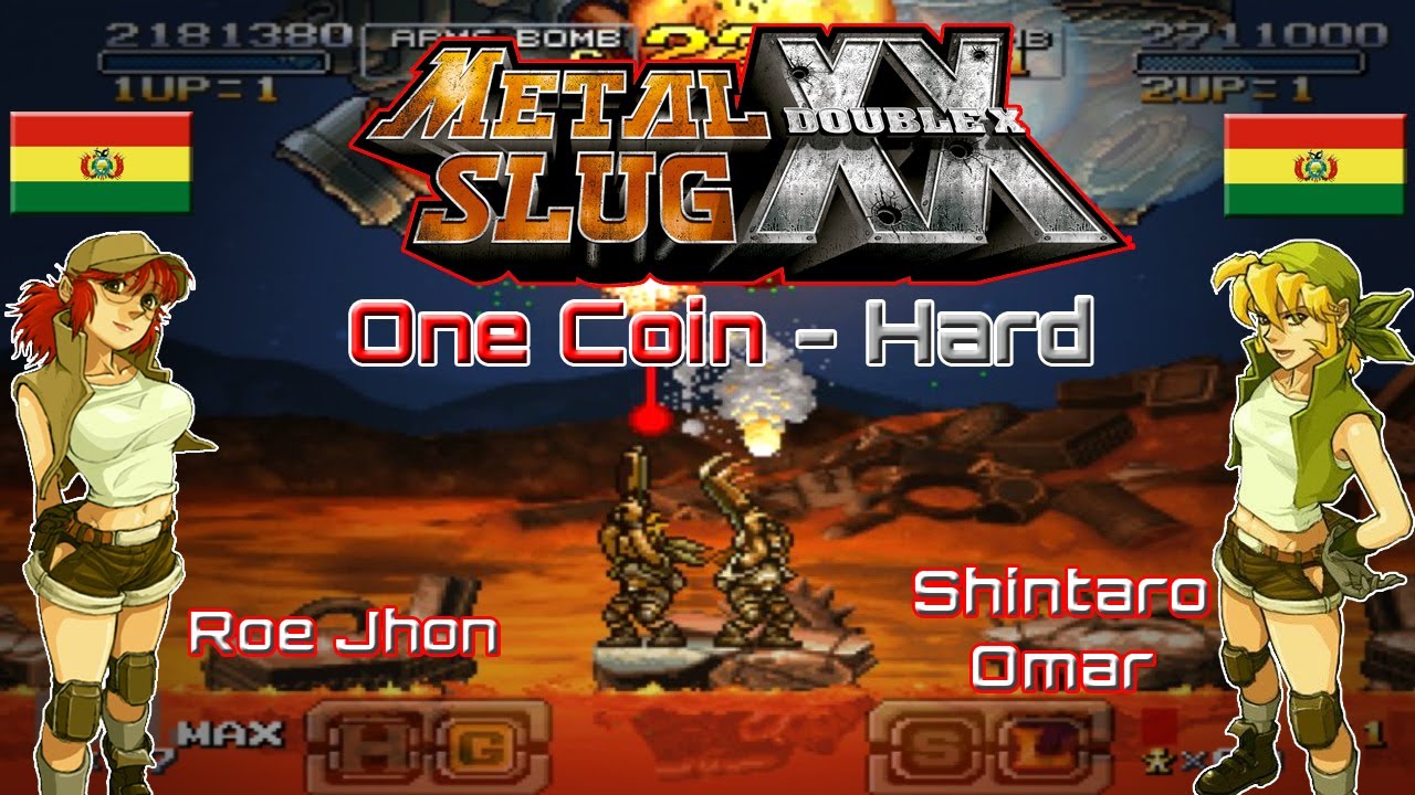 Metal Slug XX One Coin, 2 Players [Eri, Fio] , HARD (Cooperativo, Sin ...