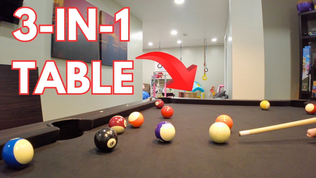 Chamberlain Games New York Knights Offers AMAZING 3-in-1 Pool Table ...