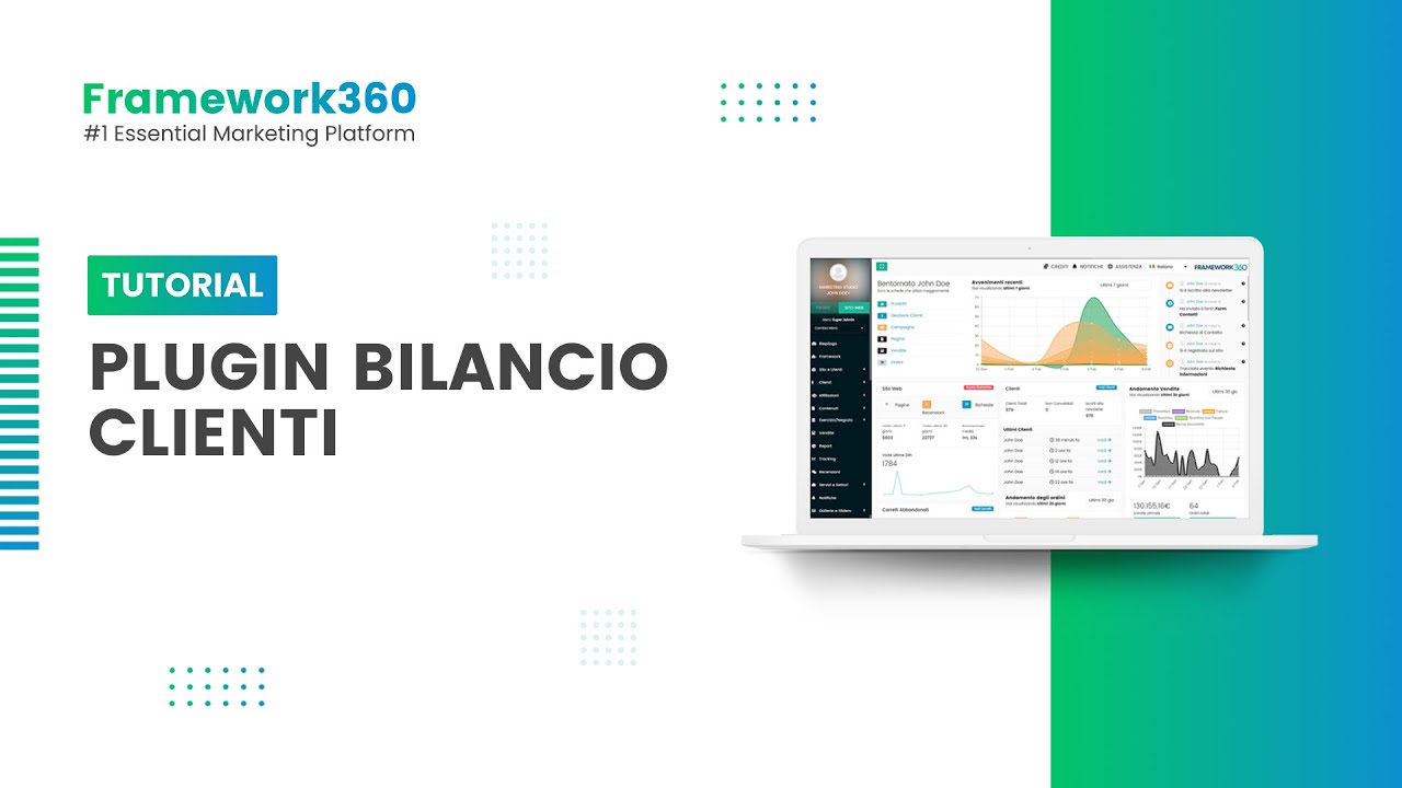 Plugin Bilancio clienti - Framework360 - YouTube