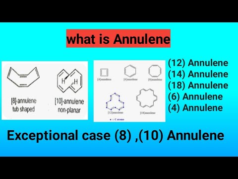 What is Annulene ? Exceptional case of Annulene ,(8) Annulene,(10 ...