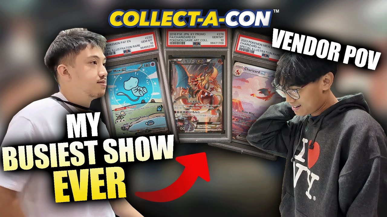 Collect-A-Con was INSANE!! | Pokémon Vendor POV Chicago CaC - YouTube