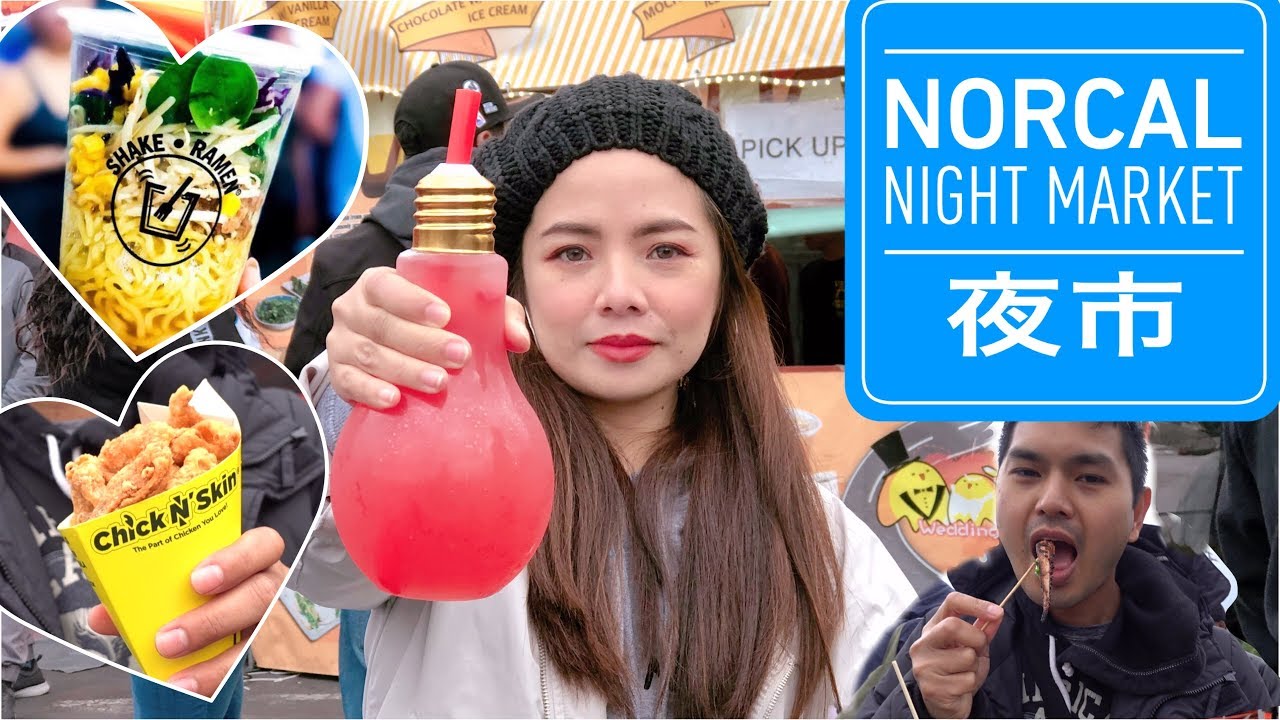 $50 Food Challenge | NorCal Night Market | Alameda County Fairgrounds ...