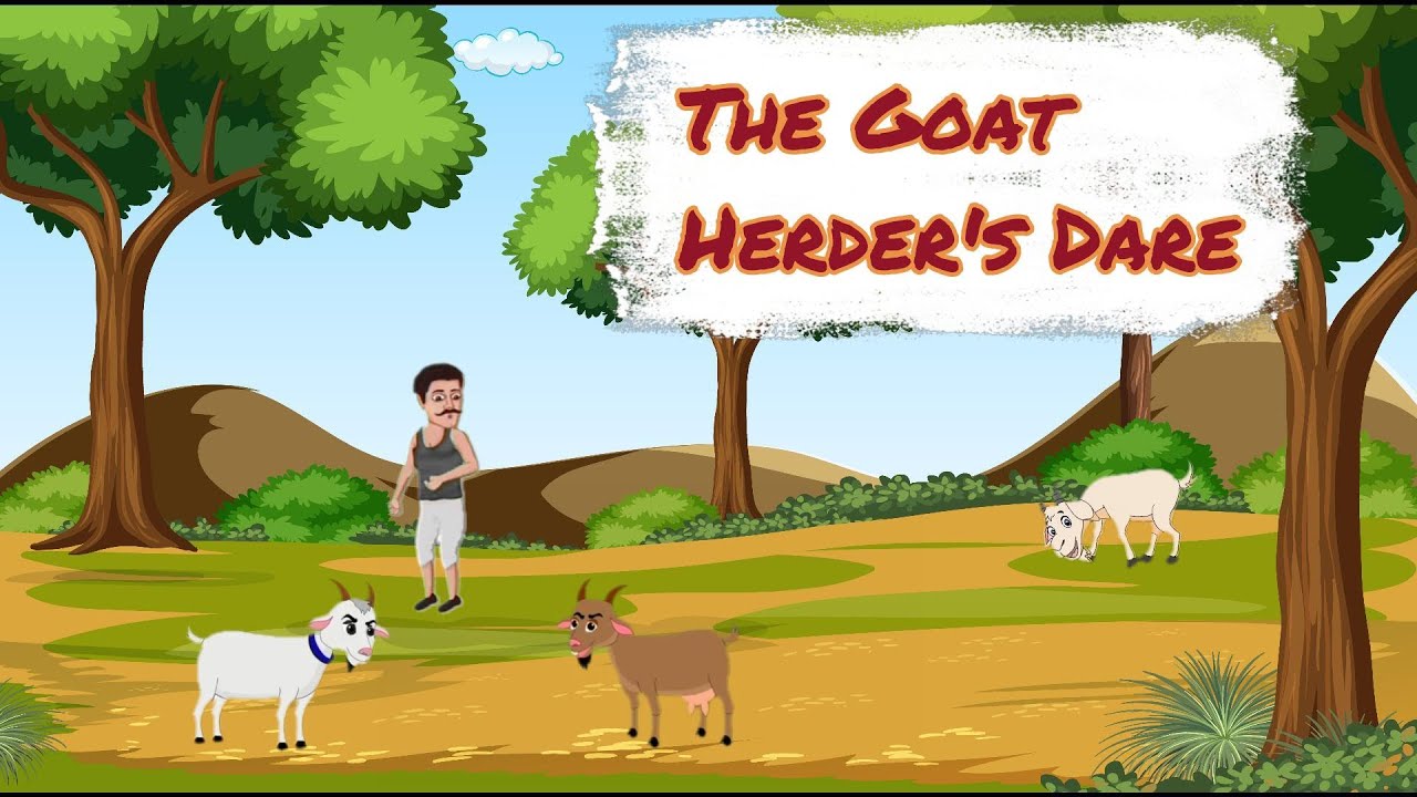 The Goat Herder's Dare: A Story of Courage and Determination बकरी ...