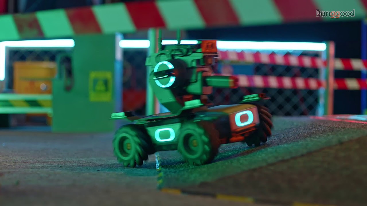 DJI RoboMaster EP STEAM 4WD Brushless AI FPV RC Robot - Banggood.com ...