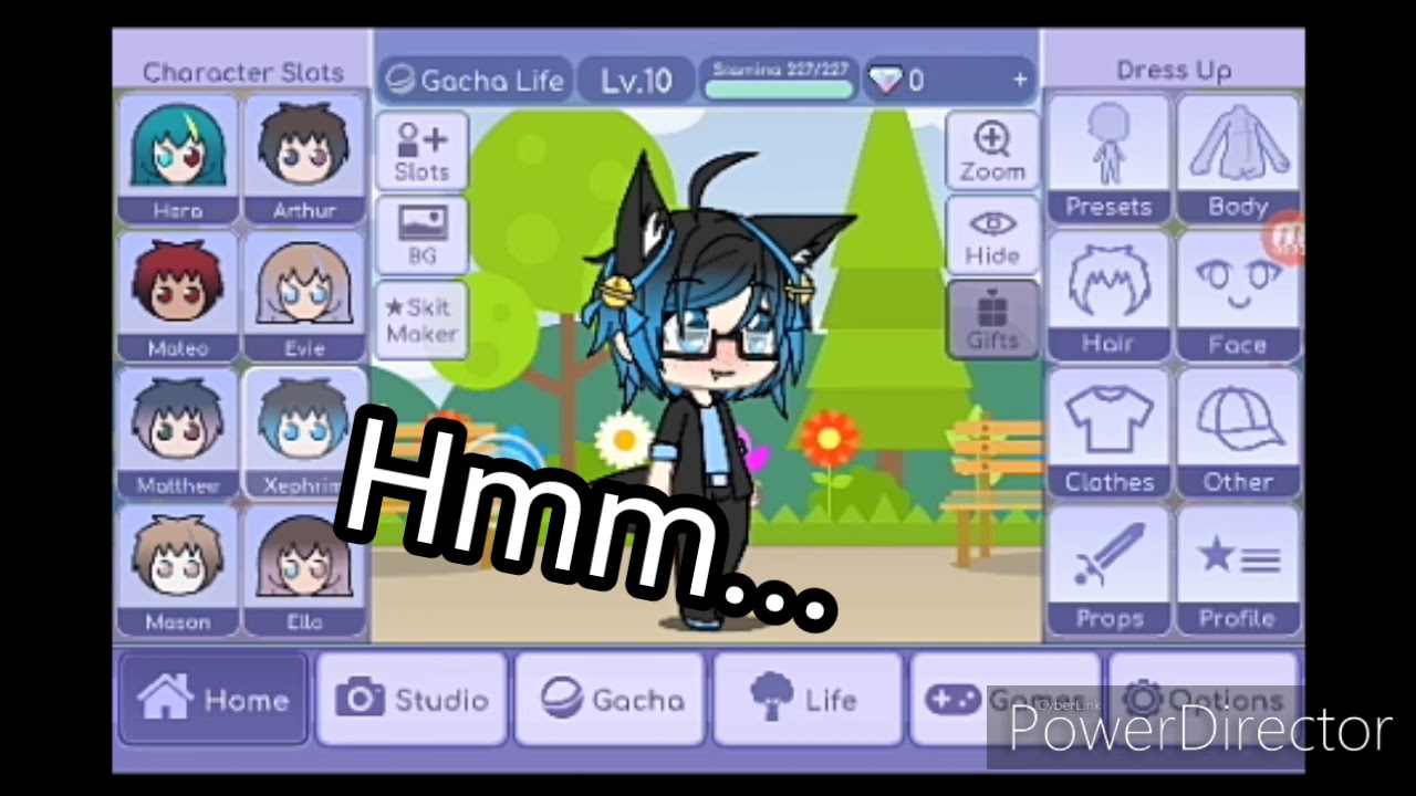 Red slot glitch ||Gacha Life|| - YouTube