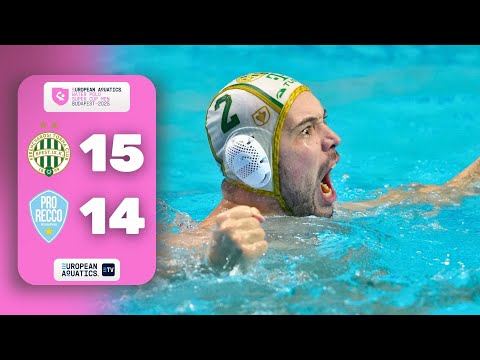 HIGHLIGHTS | FTC-Telekom Beat Pro Recco In High-Scoring Clash | Water Polo Super Cup Men