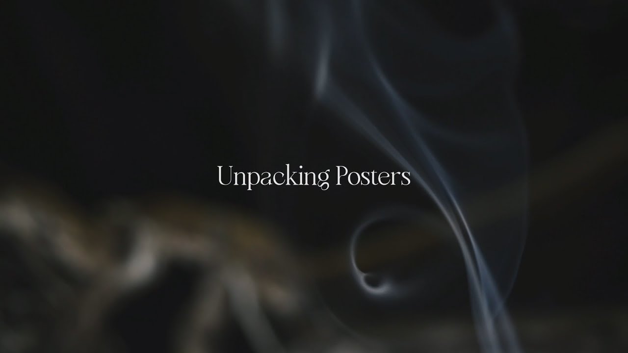 Unpacking Posters - YouTube