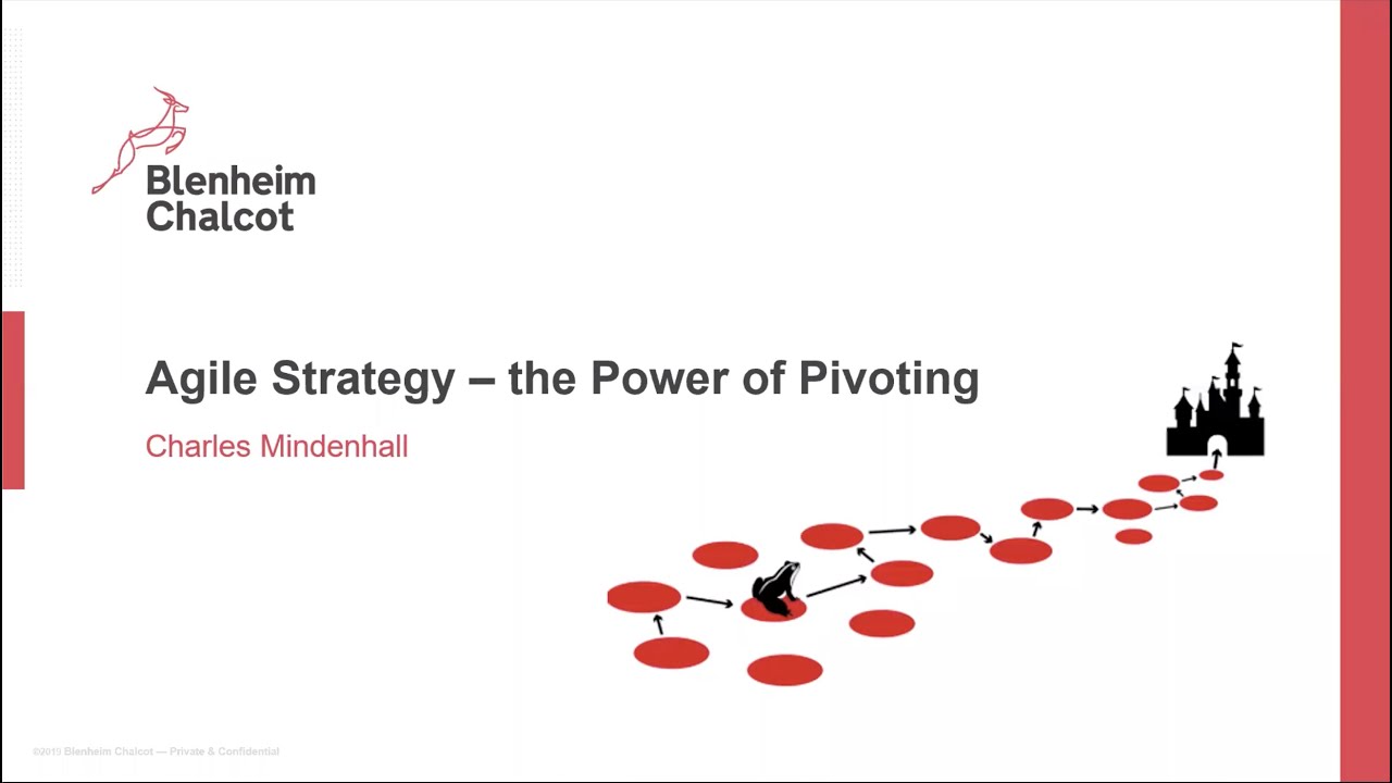 Agile Strategy - The Power of Pivoting with Blenheim Chalcot - YouTube