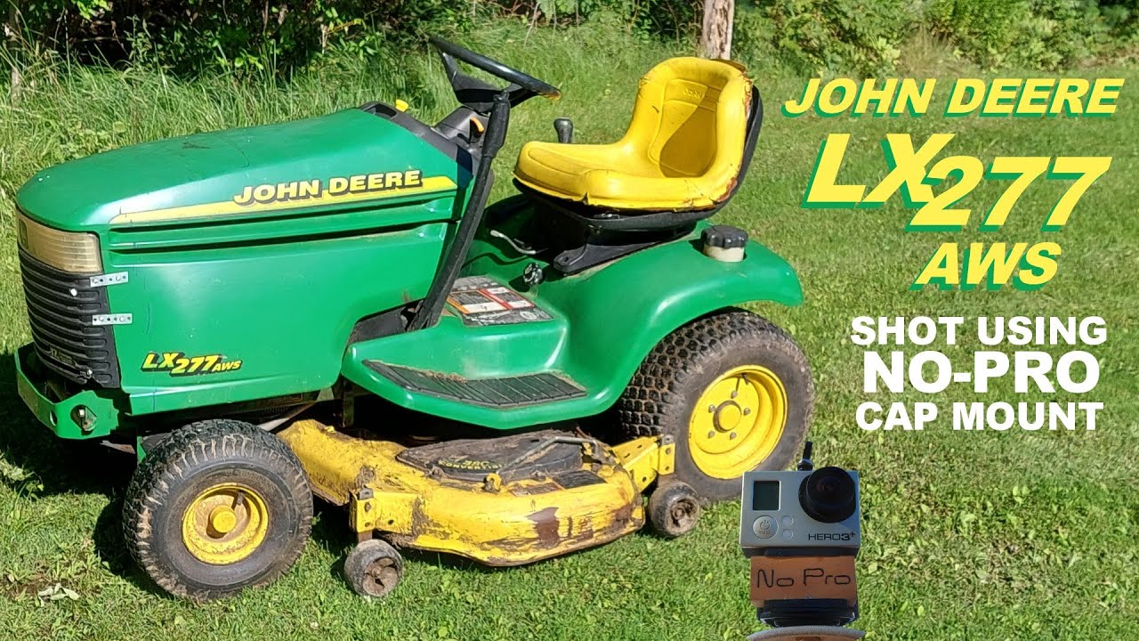 Picking Up a John Deere LX277 - YouTube