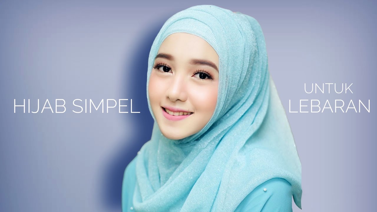 TUTORIAL HIJAB SIMPEL BUAT LEBARAN | RANGGA JUANS - YouTube