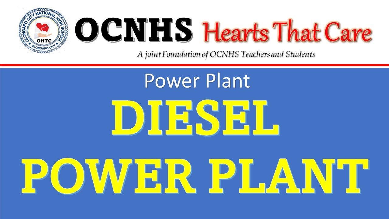 DIESEL POWER PLANT TUTORIAL - YouTube