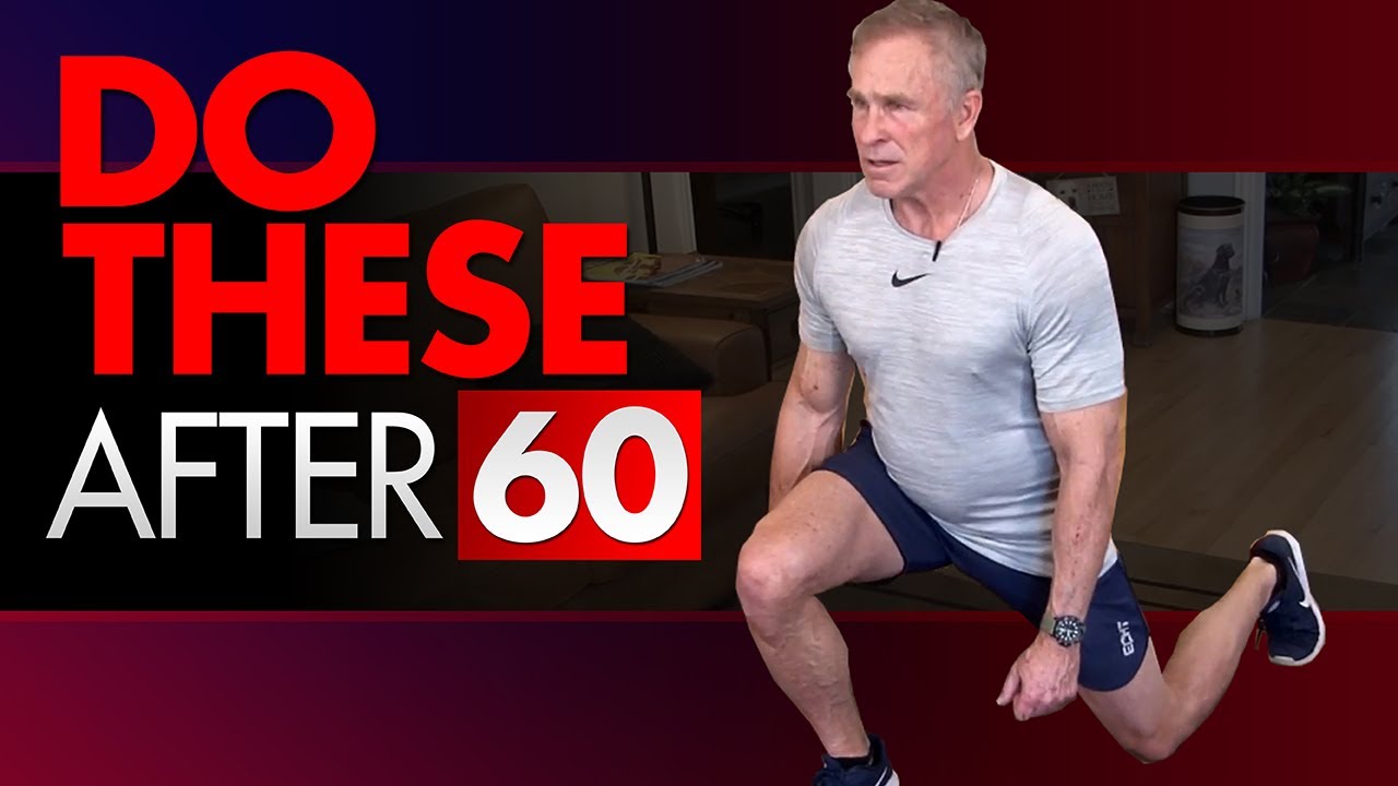 BEST Lower Body Workout For Men Over 60 (Do These 4 Exercises!) - YouTube