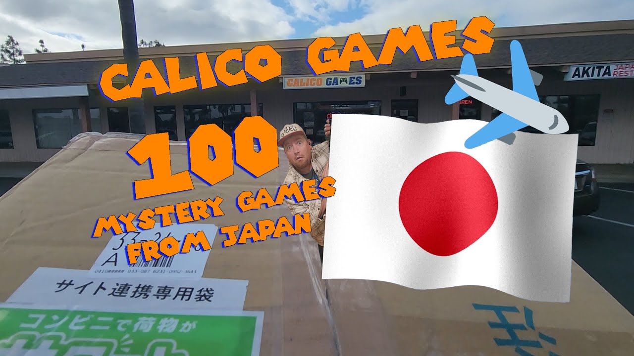 100 Mystery Games From Japan // Calico Games 2025 - YouTube