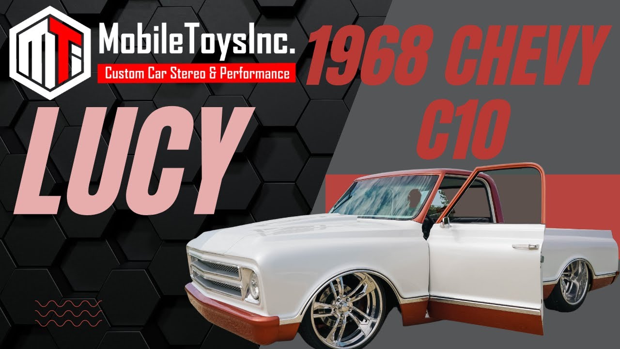 1968 Chevy C10 CUSTOM INTERIOR AND AUDIO BUILD BY OUR MTI AUTOMOTIVE ...