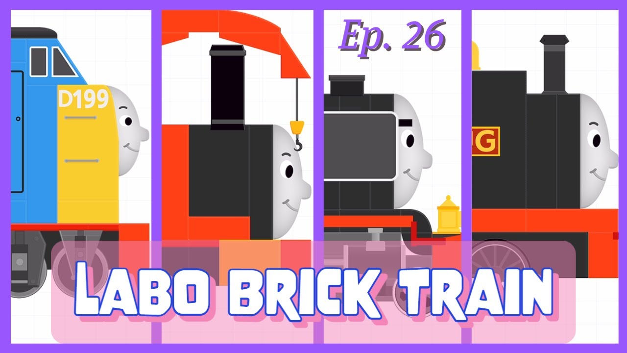 P.26 Can You Guess, Who This Is? Labo Brick Train Build Game, Thomas ...