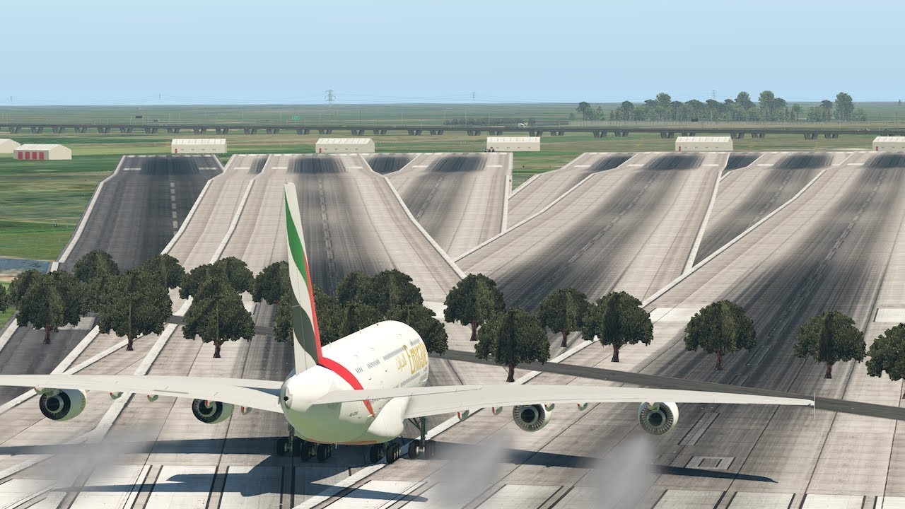 Can You Land A Plane On A Triangular RUNWAY? - YouTube