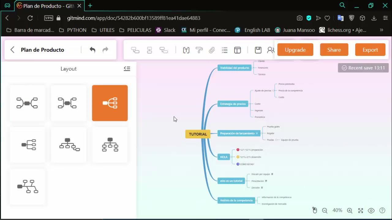 Uso de GitMind - Tutorial 2 - YouTube
