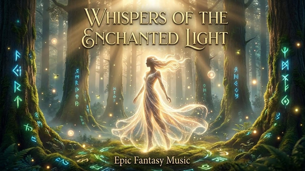 Whispers of the Enchanted Light | Epic Fantasy & Fairy Cinematic Music ...