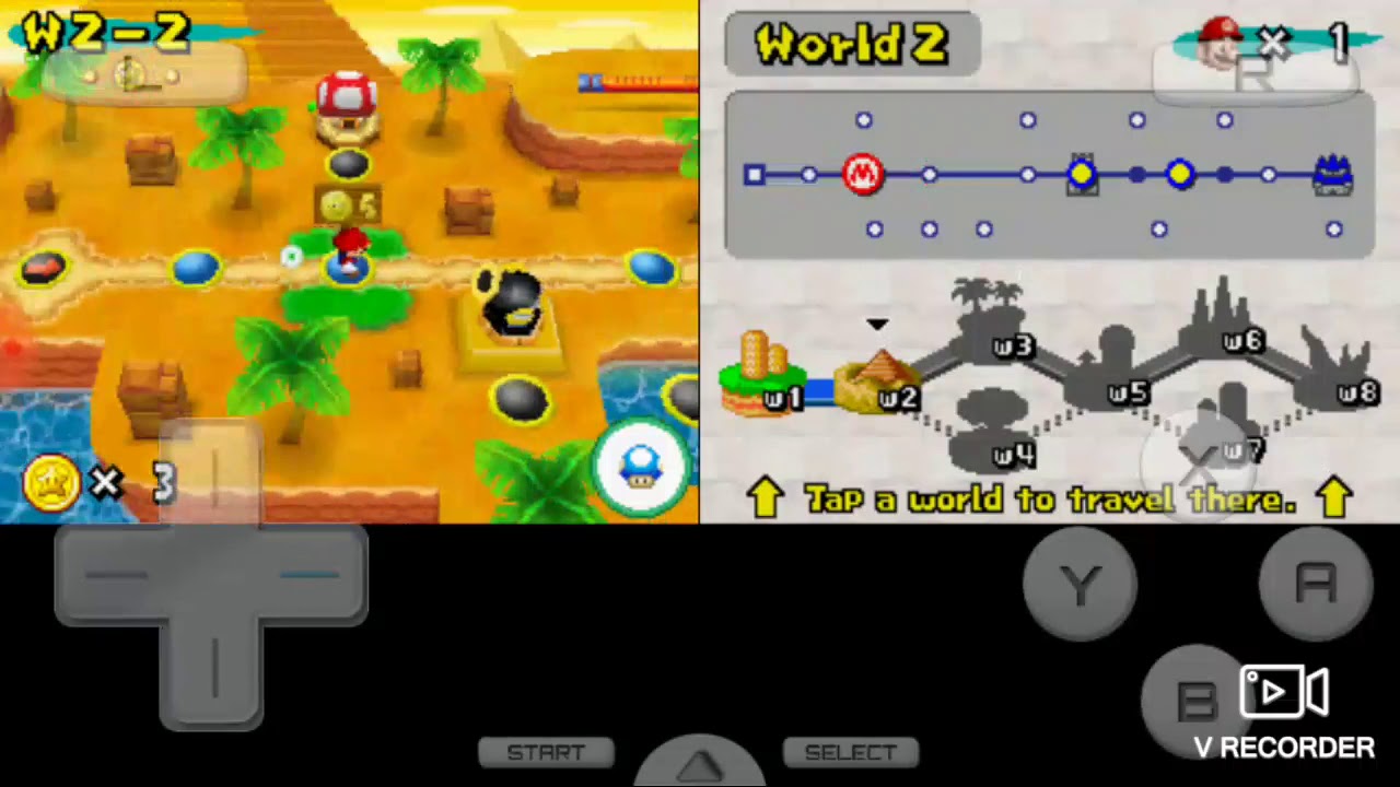 El new super Mario Bros para Android - YouTube