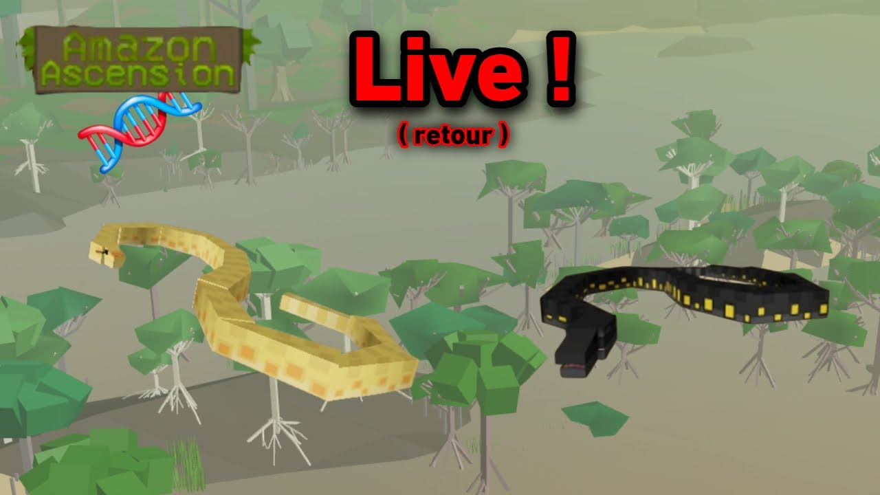 LIVE amazon Ascension MUTTATION ANNACONDA - YouTube