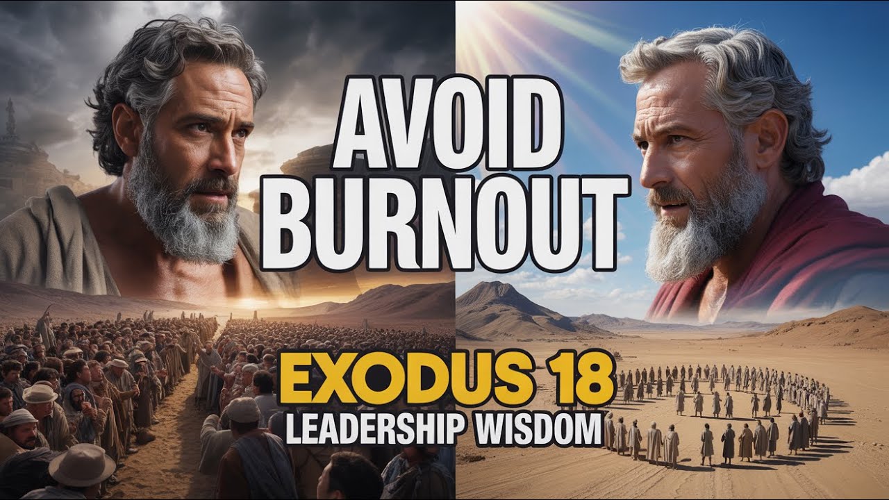 Exodus Chapter 18 Explained (How to Avoid Leadership Burnout) - YouTube