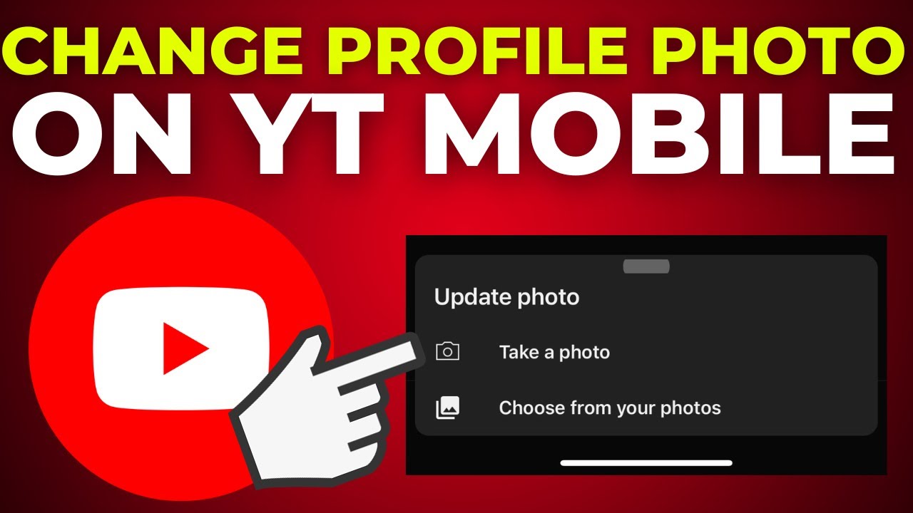 How To Change YouTube Profile Picture On Mobile (2025) - YouTube