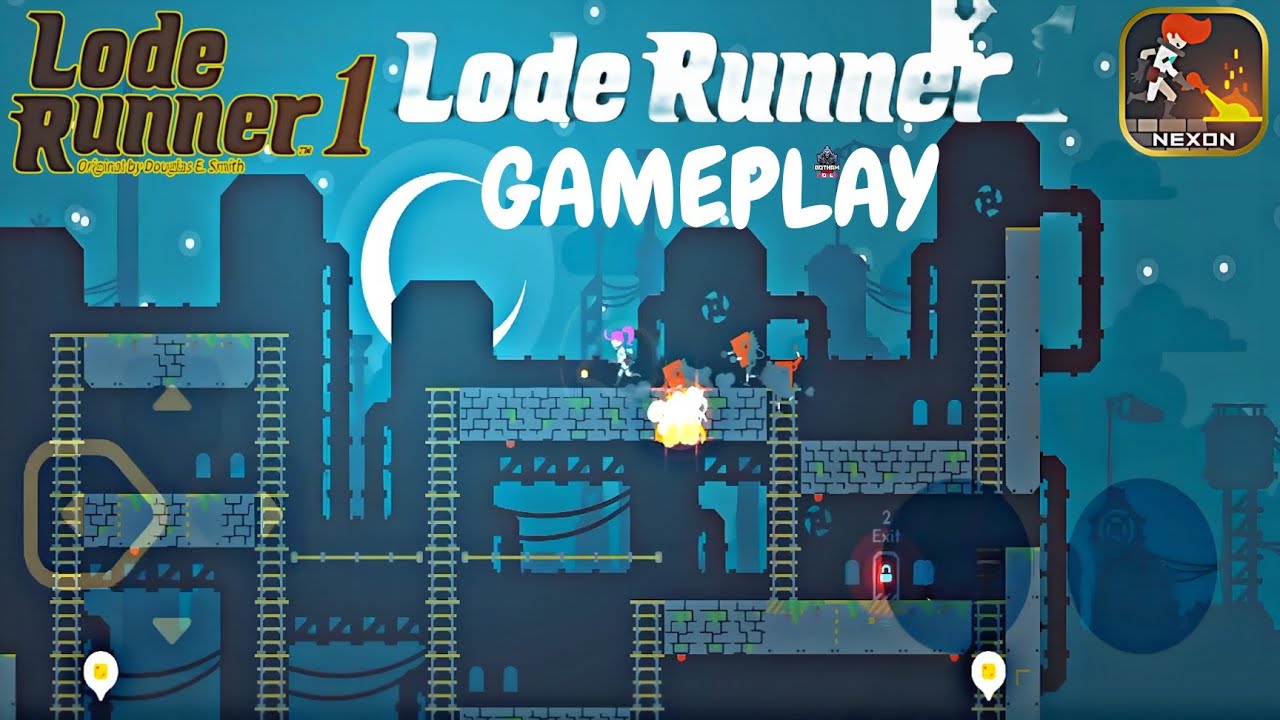 Lode Runner 1 Gameplay - YouTube