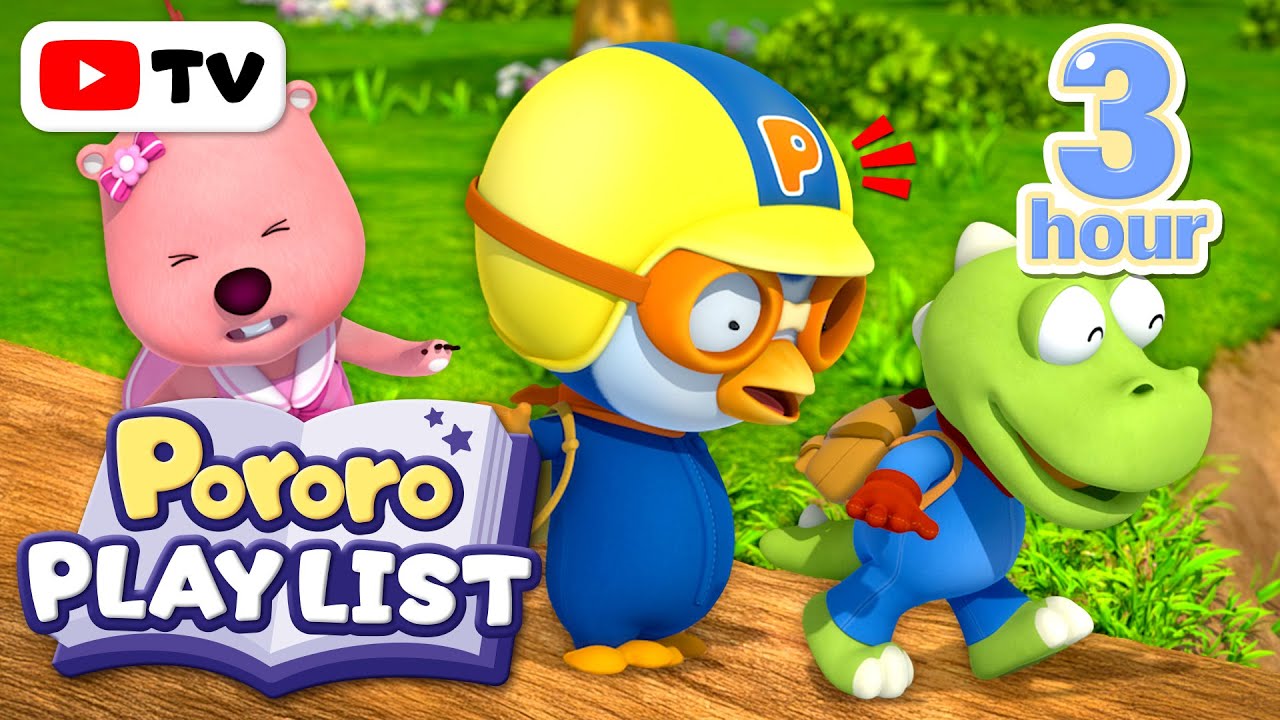 ★3-Hour★ Building Self-Esteem with Pororo | Learn About Good Emotions ...