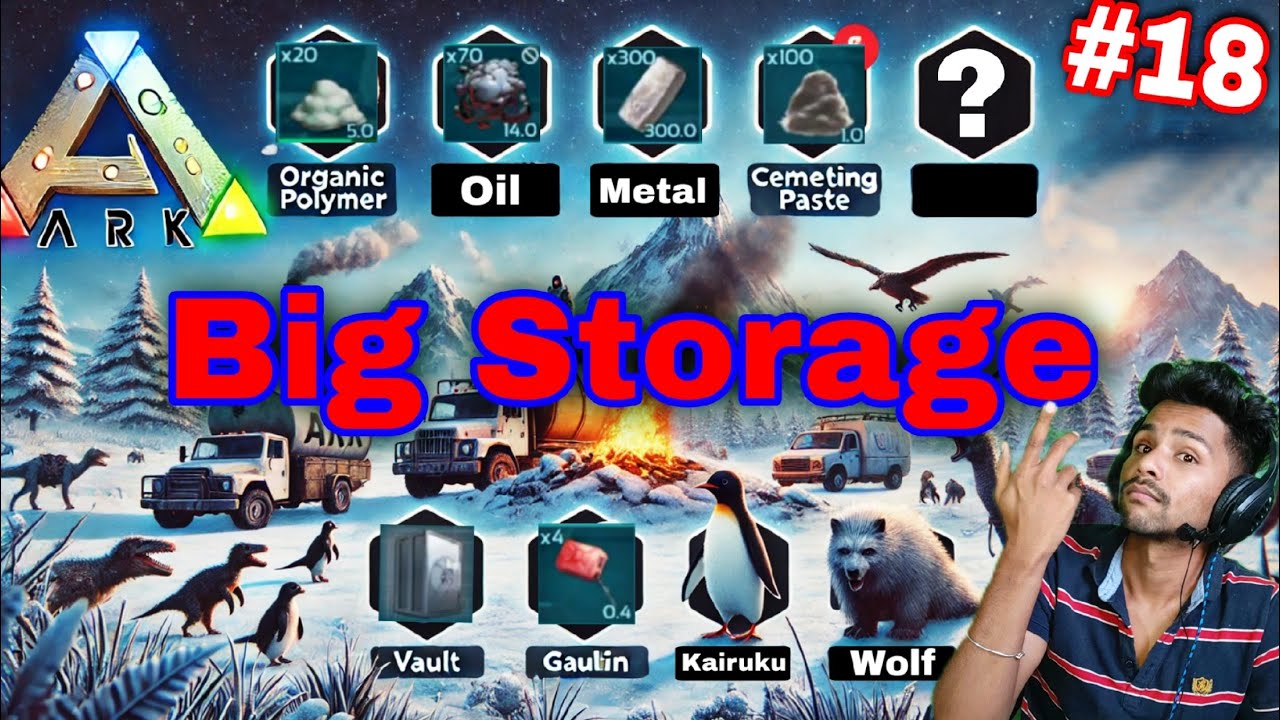 Storage Upgrade! Vault, Fabricator & Gasoline Crafting | ARK Mobile Epi ...