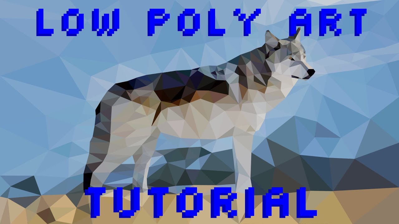 Tutorial - How to Make Low Poly Art in Photoshop - YouTube