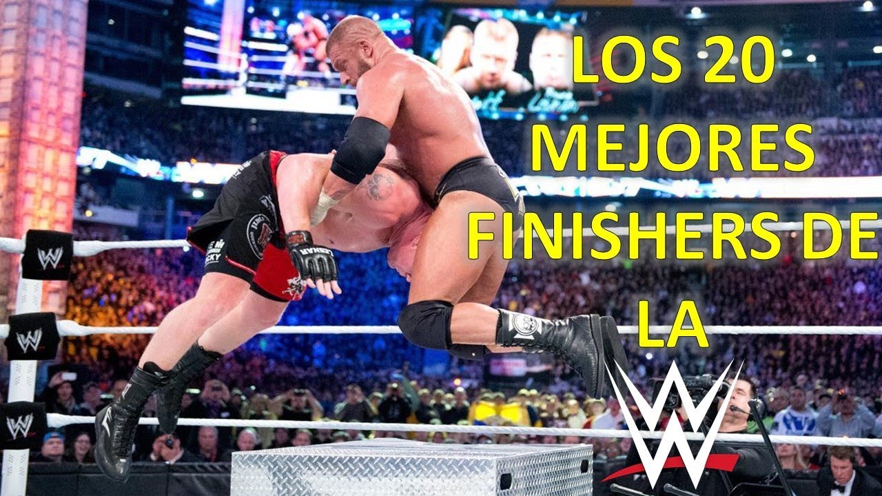 Los 20 Mejores Finishers de la WWE - YouTube