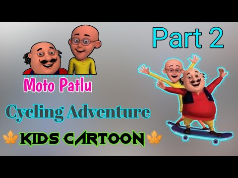 Moto Patlo Cycling Adventure Part 2.Cartoon Game For Kids - YouTube