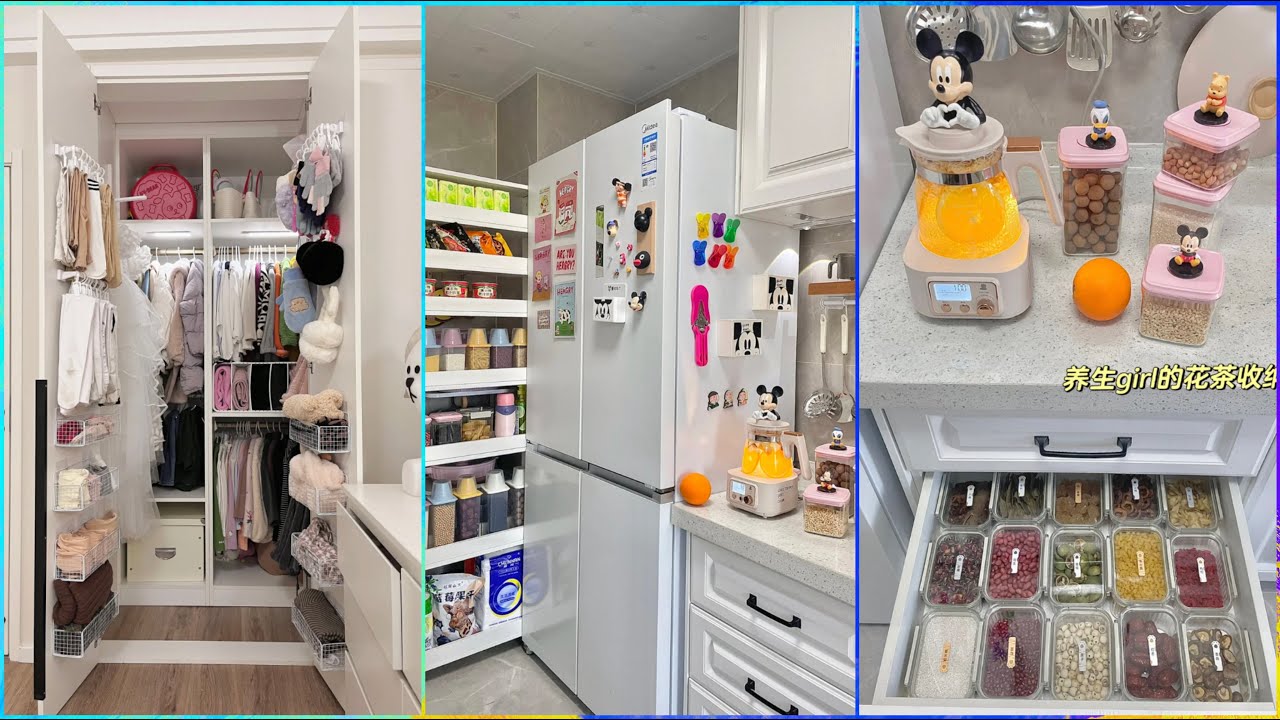 Closet And Kitchen Organization With Chinsun 🎀 | Restocking ...