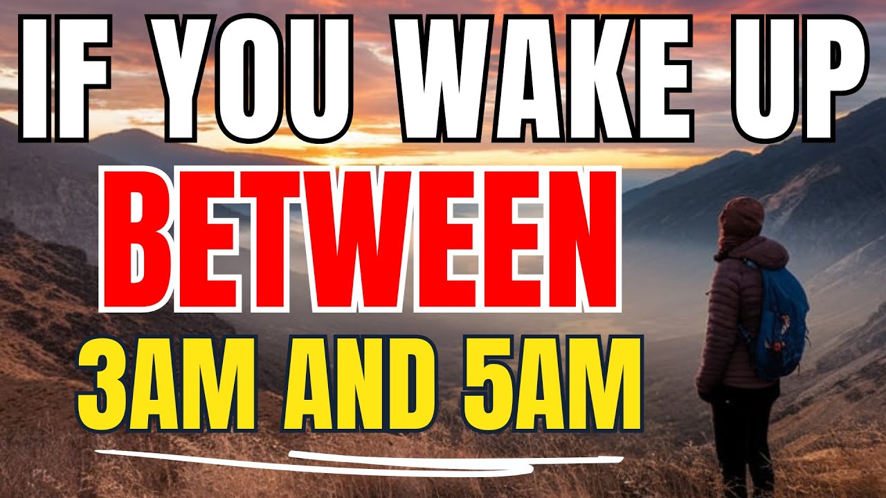 If You Wake Up at 3AM - 5AM, Say THIS Powerful Prayer Now! | Christian ...