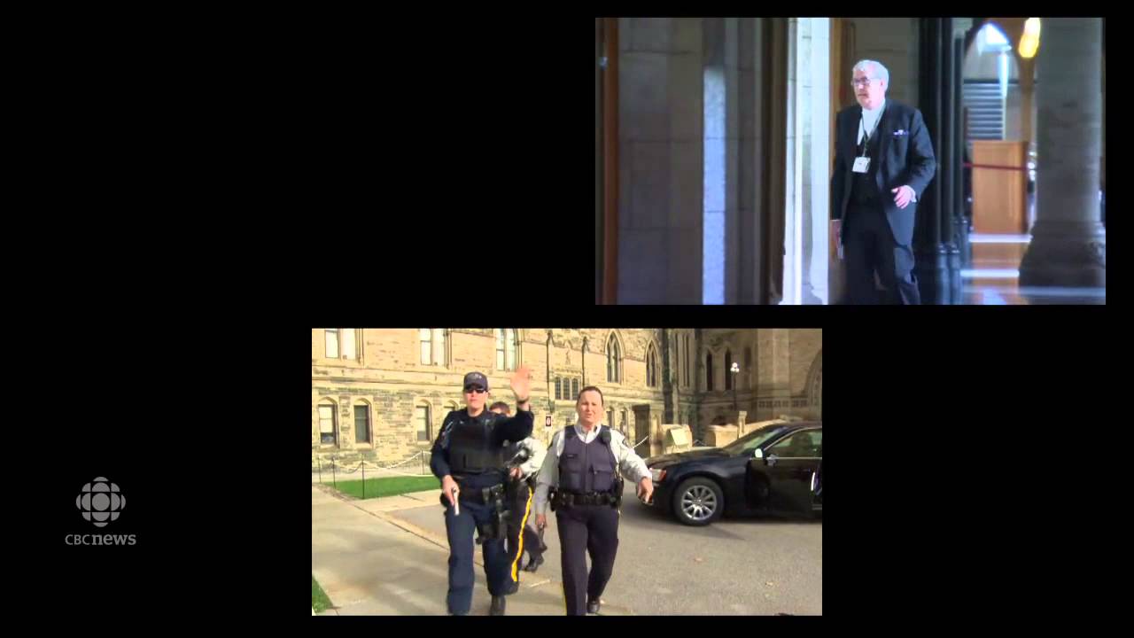 RAW: Parliament Hill shooting: 3 cameras, 3 videos - YouTube