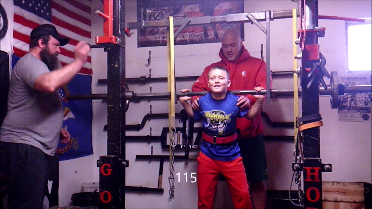 Mason D Squats 1/26/20 - YouTube