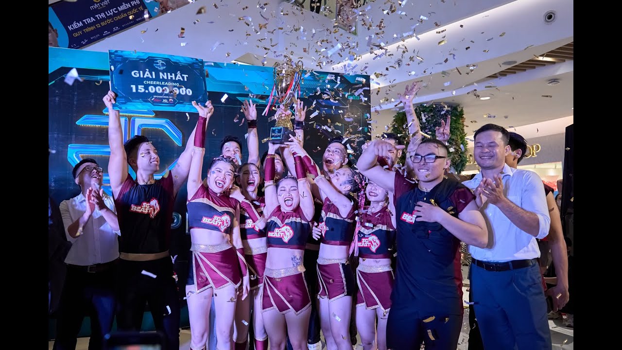 Saigon Beast - Quán quân Cheerleading In Step Competition - YouTube