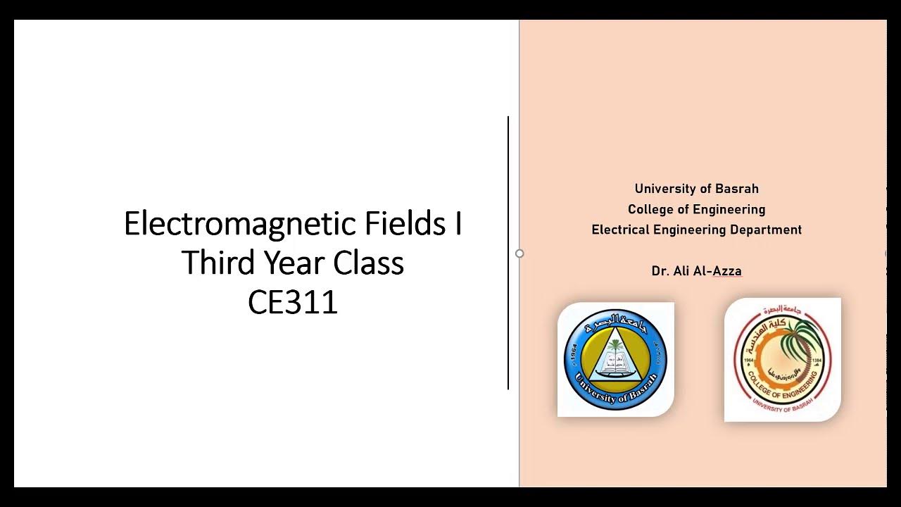 Lec1 Vector Analysis - YouTube