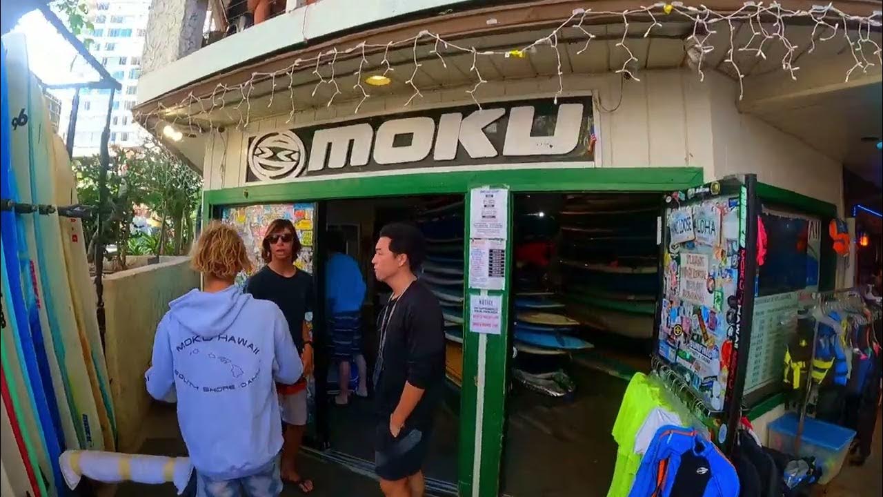 MOKU SURF SHOP !!! - YouTube