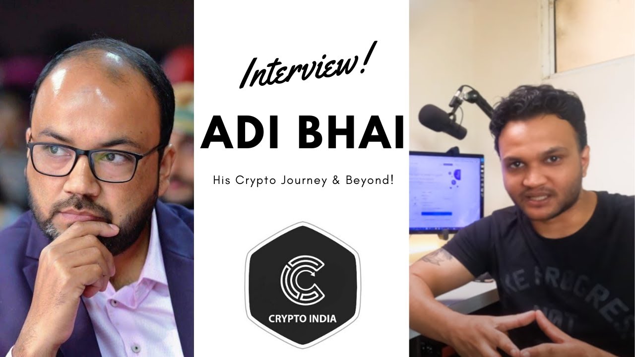 Interview of Aditya Singh aka Adi, founder of Crypto India. - YouTube