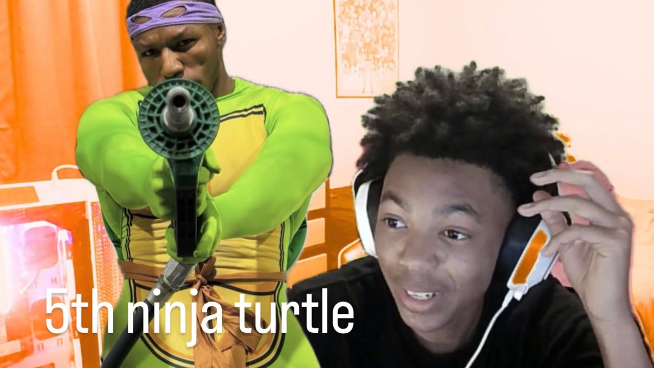 the 5th ninja turtle goes on a 20v1 (Aaron the plumber) - YouTube