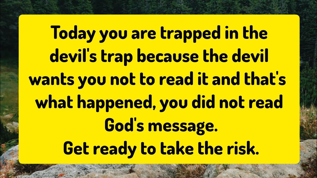 today you are trapped in the devils trap because the devil - YouTube