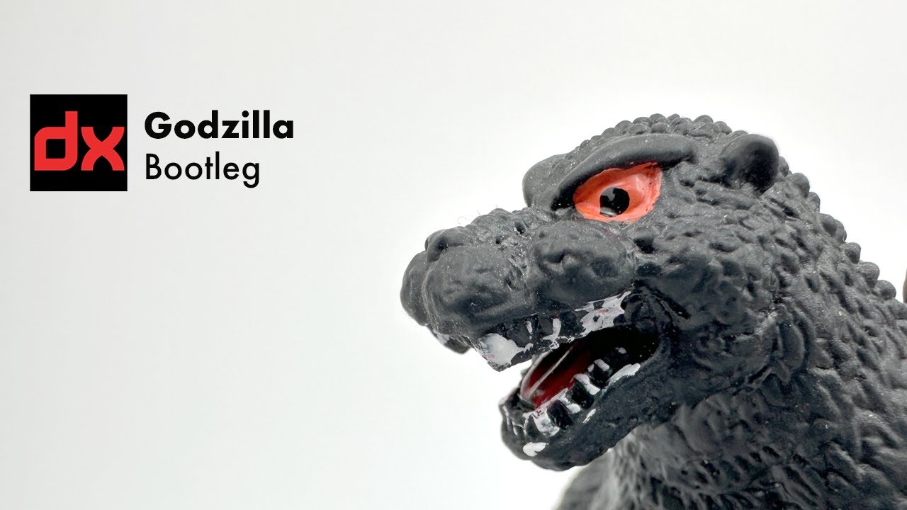 Bootleg Godzilla (Black) - CollectionDX - YouTube
