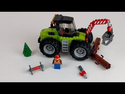 LEGO City Forsttraktor 60181 im LIVE-Review mit Überraschungsgast - YouTube