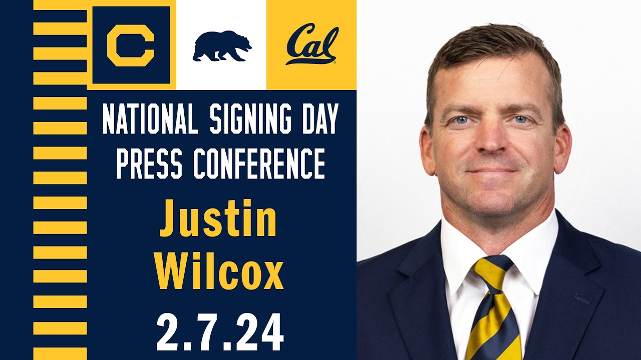 Cal Football: National Signing Day Justin Wilcox Press Conference (2.7. ...
